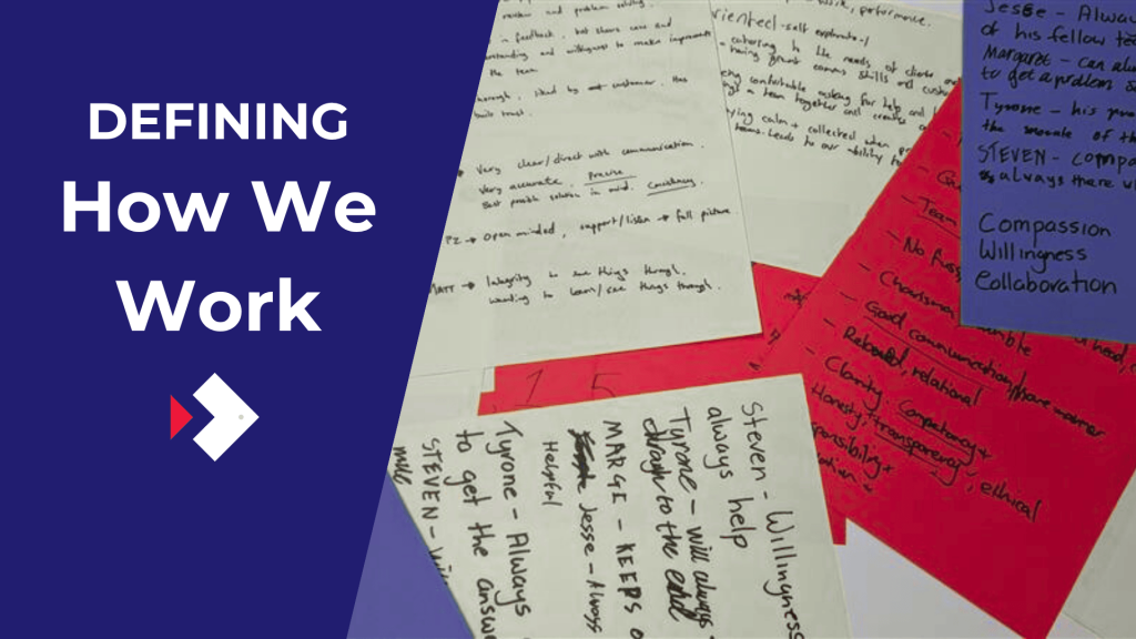 Defining How We Work - Bigfish Technology